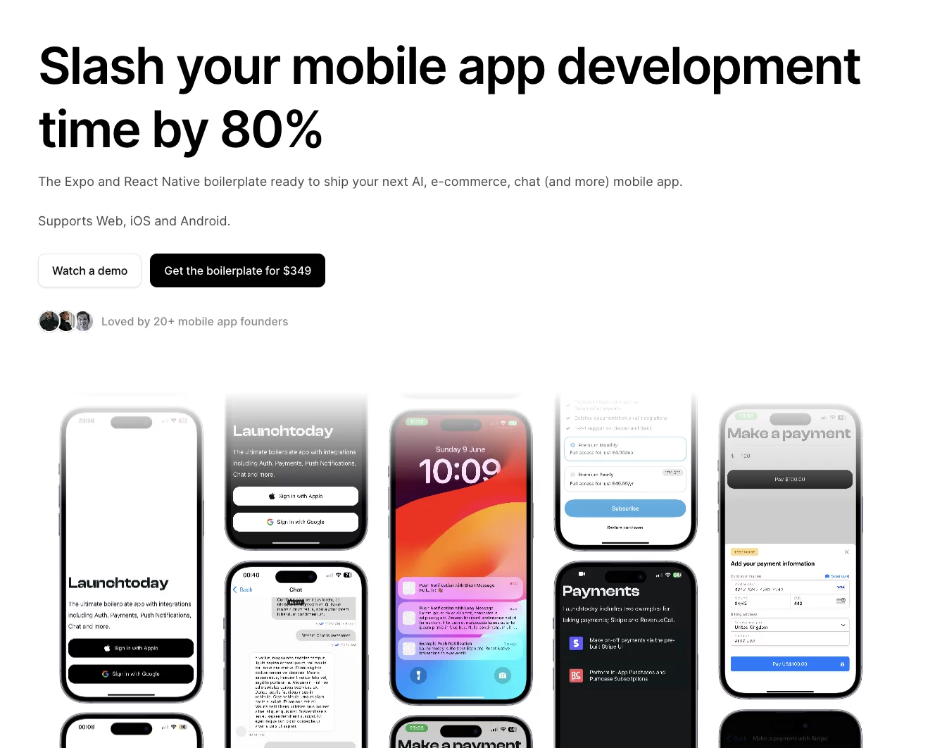 React Native Boilerplate Saas Boilerplates 