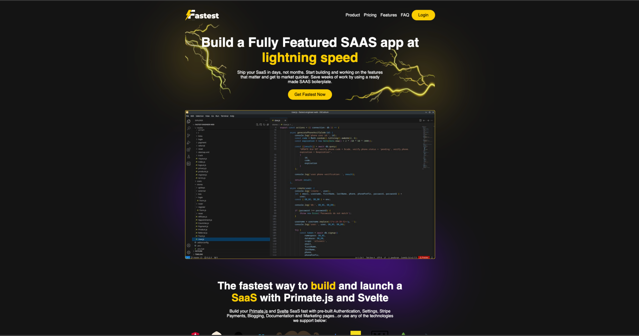 FastestEngineer - SaaS Boilerplates